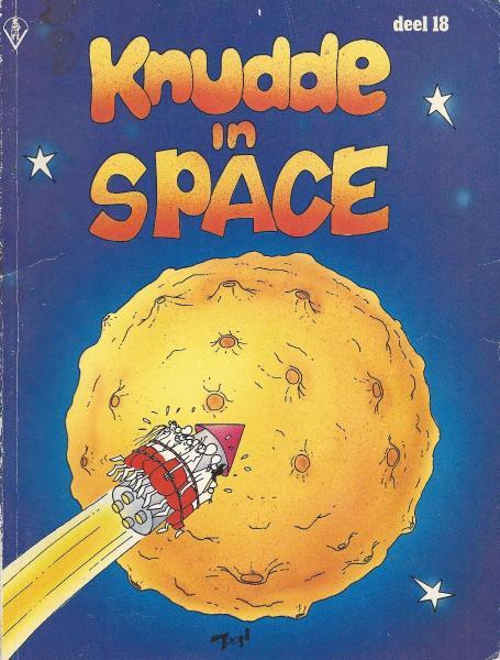 Knudde deel 18 - Knudde in space (2ehands) - StripboekenHandel.nl